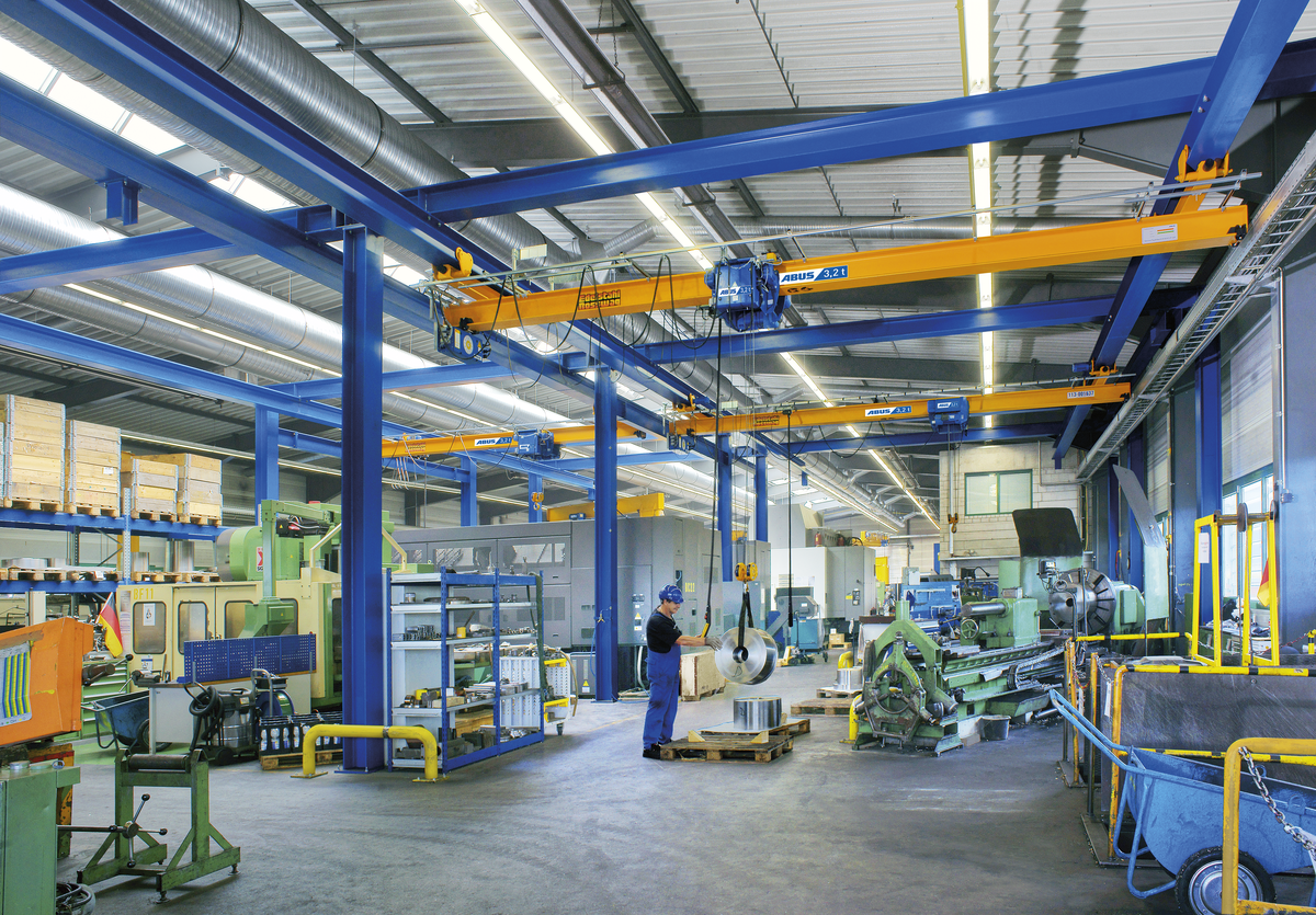 Pont roulant suspendu | ABUS Levage France S.A.S. Pont roulant suspendu | ABUS Levage France S.A.S.